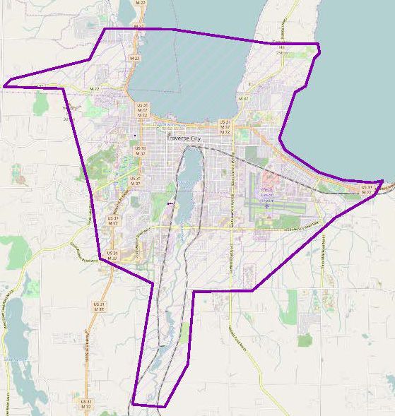 Service Area – Traverse City Light & Power